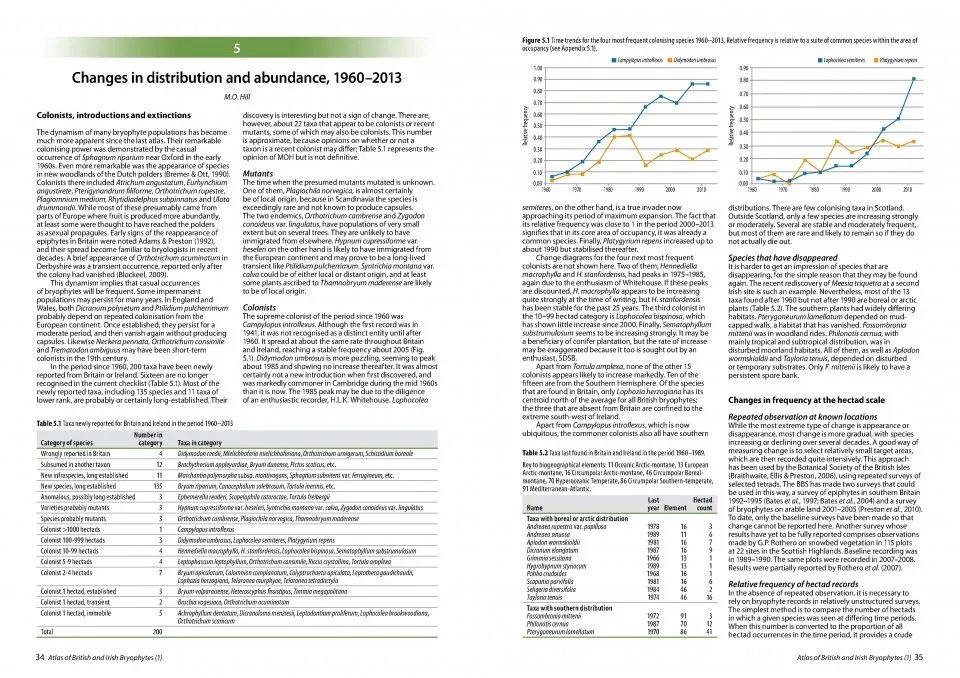 Atlas of British and Irish Bryophytes (2 volume set) naturebureau.co.uk